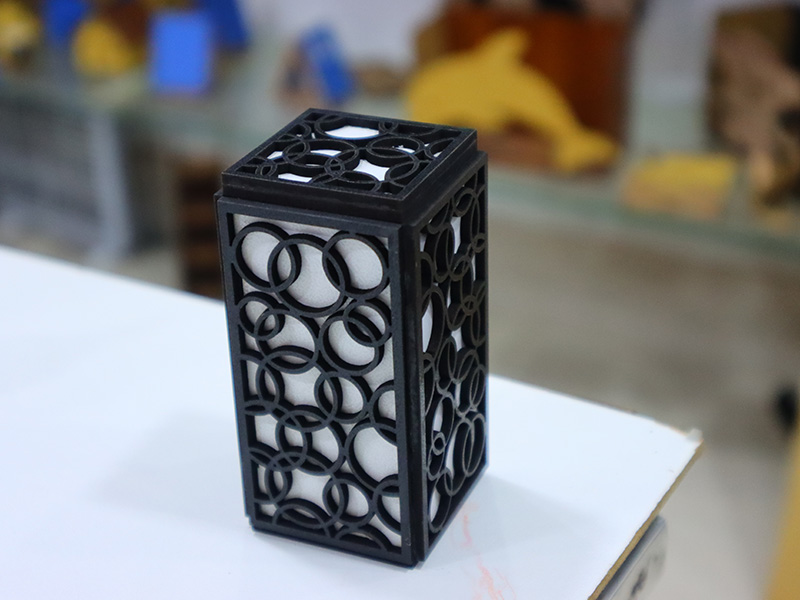 Laser Cut Small Perfume Wooden Gift Box Design | Vectors File