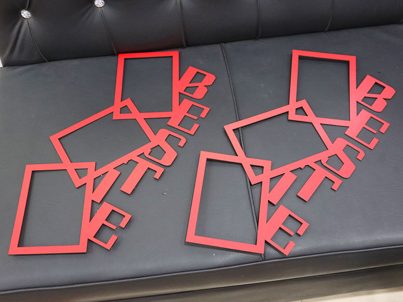 Laser Cut Bestie Photo Frame Design for Wall Decor | Vectors File