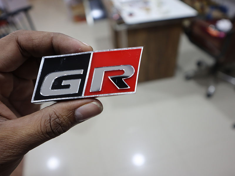 Laser Cut Acrylic Toyota Gazoo Racing 3D Emblem | Vectors File