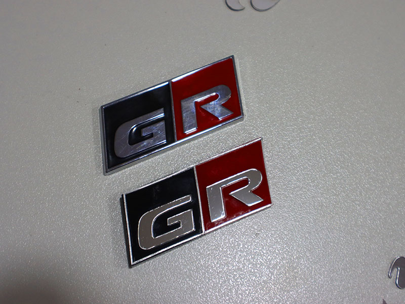 Laser Cut Acrylic Toyota Gazoo Racing 3D Emblem | Vectors File