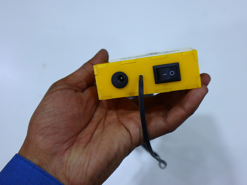 Acrylic Router UPS Box with 12V DC Output Custom Laser Cut Design ...