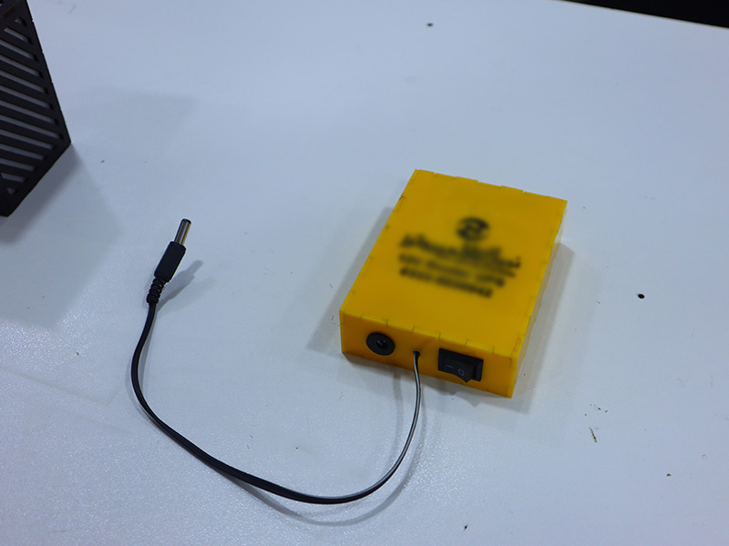 Acrylic Router UPS Box with 12V DC Output Custom Laser Cut Design ...