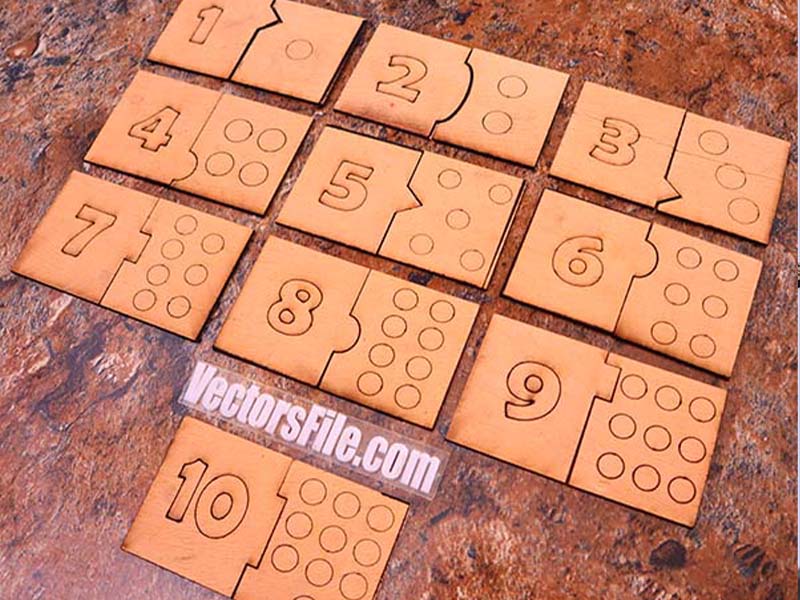 Laser Cut Kids Puzzle Boards Bundle Montessori Learning Tracing Boards ...