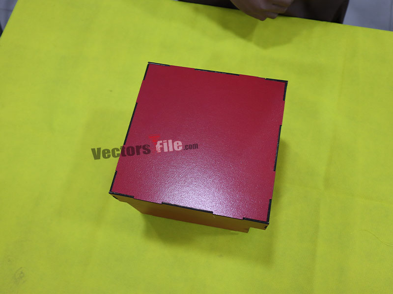 Explosion Box Laser Cut Wooden Chocolate Gift Box Design | Vectors File