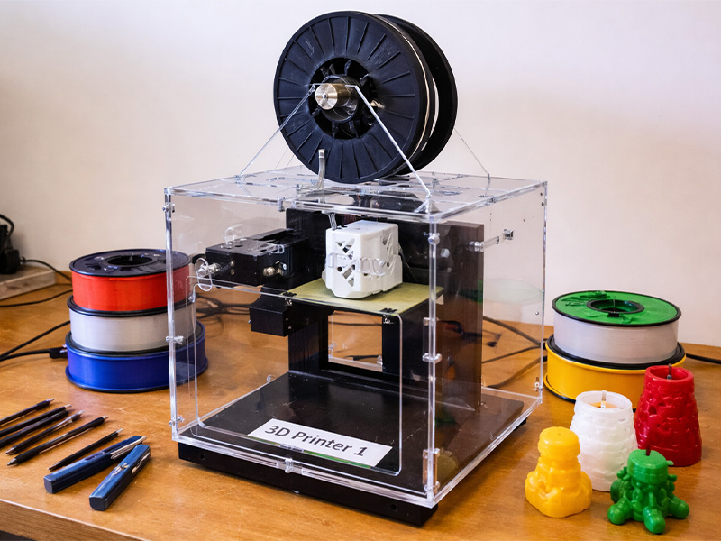 Laser Cut Acrylic Enclosure 3D Printer Display Transparent Case with ...