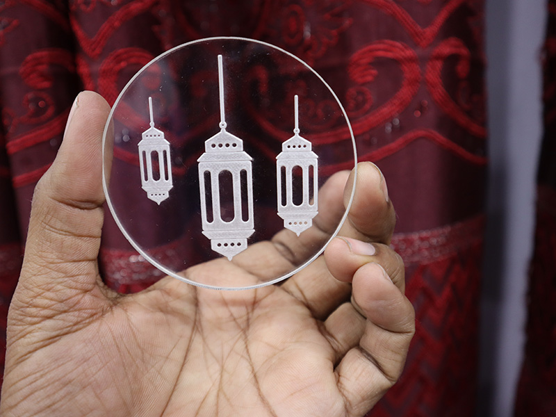 Laser Cut Islamic Lantern Acrylic Fondant Embosser Ramadan and Eid Cake ...