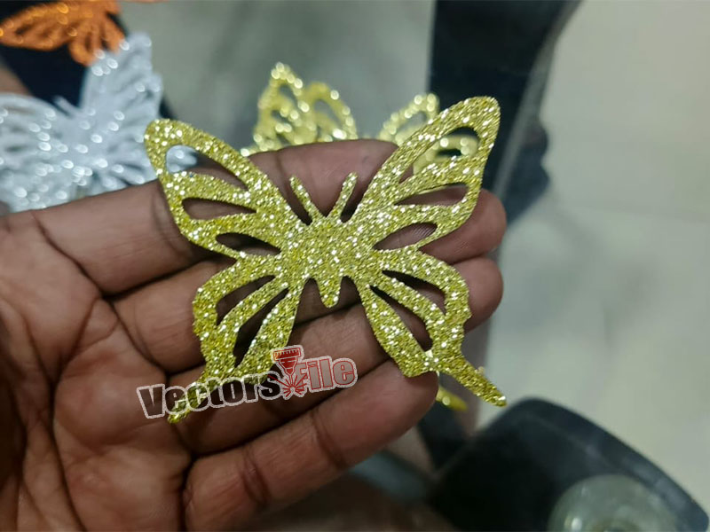 Laser Cut Butterfly Cutout Design | Vectors File