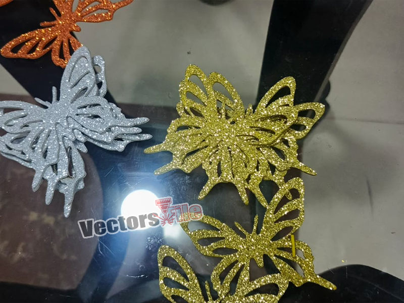 Laser Cut Butterfly Cutout Design | Vectors File