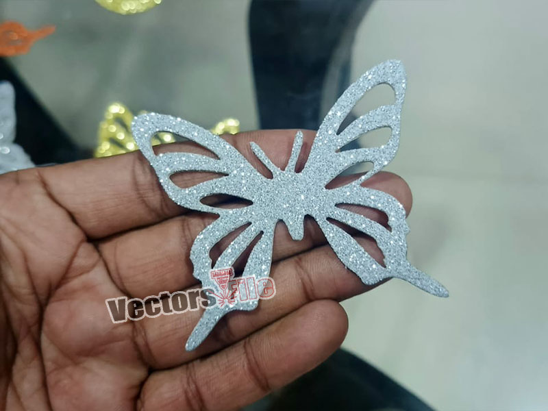 Laser Cut Butterfly Cutout Design | Vectors File